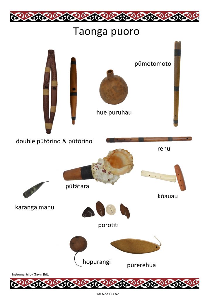 Taonga Puoro posters | Menza